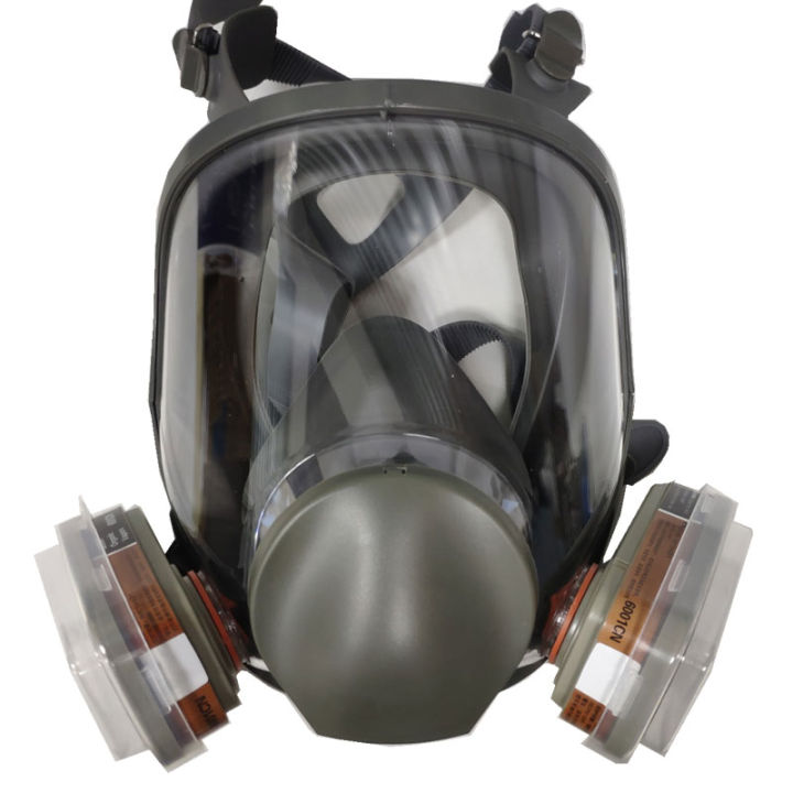 6800 Fog-proof Respirator Industrial Paint Spray Vaccination Safety ...