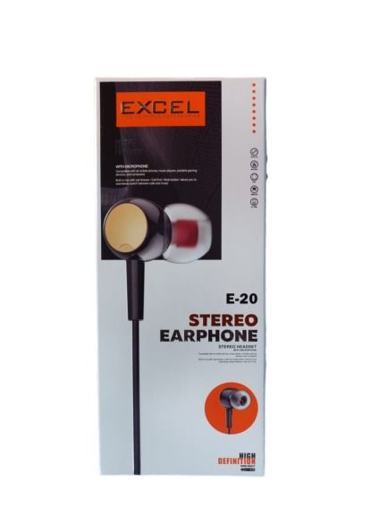 Excel Earphone super base model E-20 | Daraz.com.bd