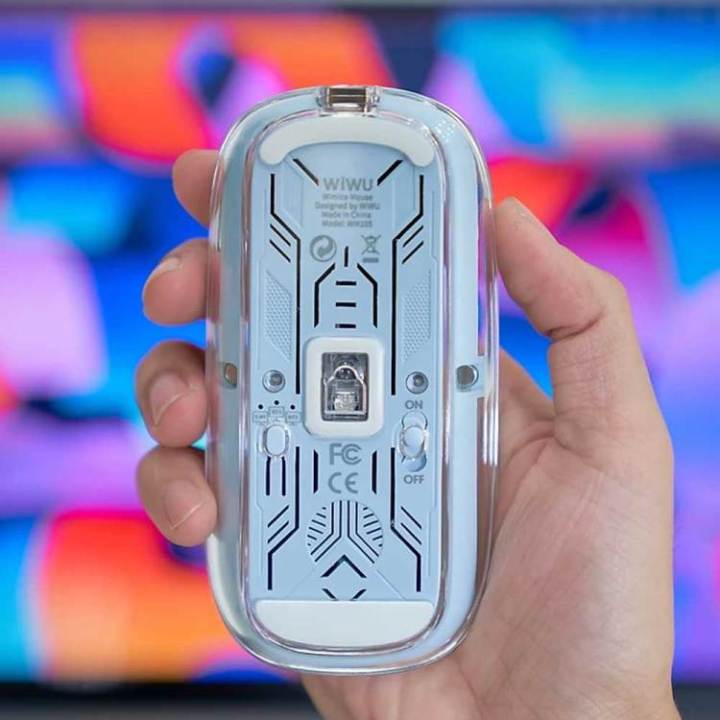 WiWU Crystal Transparent Wireless Mouse By Alpha | Daraz.com.bd