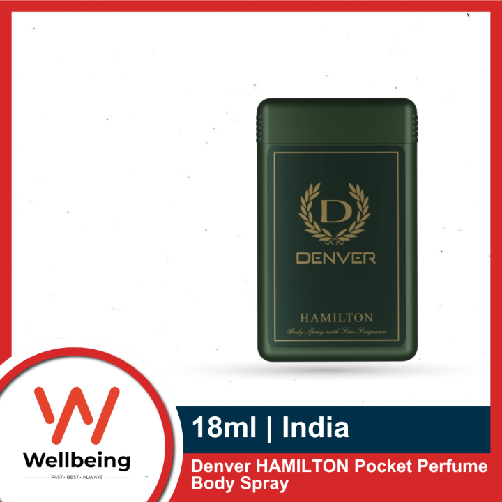 Denver HAMILTON Pocket Perfume Body Spray 18ml | India | Daraz.com.bd