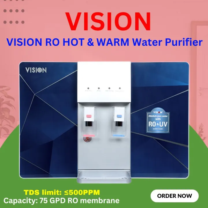 VISION RO HOT & WARM Water Purifier | Daraz.com.bd