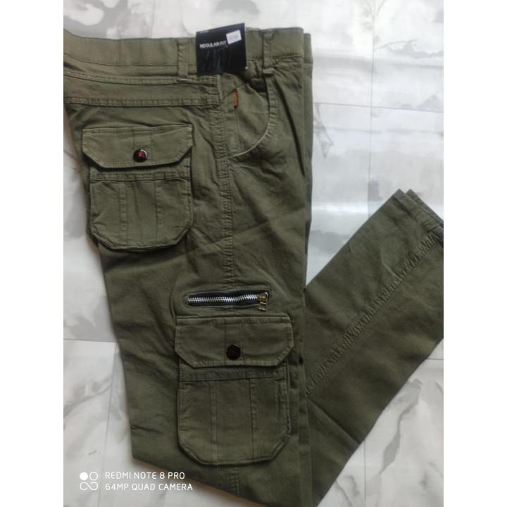 Men's 6 Pocket Cargo Mobile Pant. | Daraz.com.bd