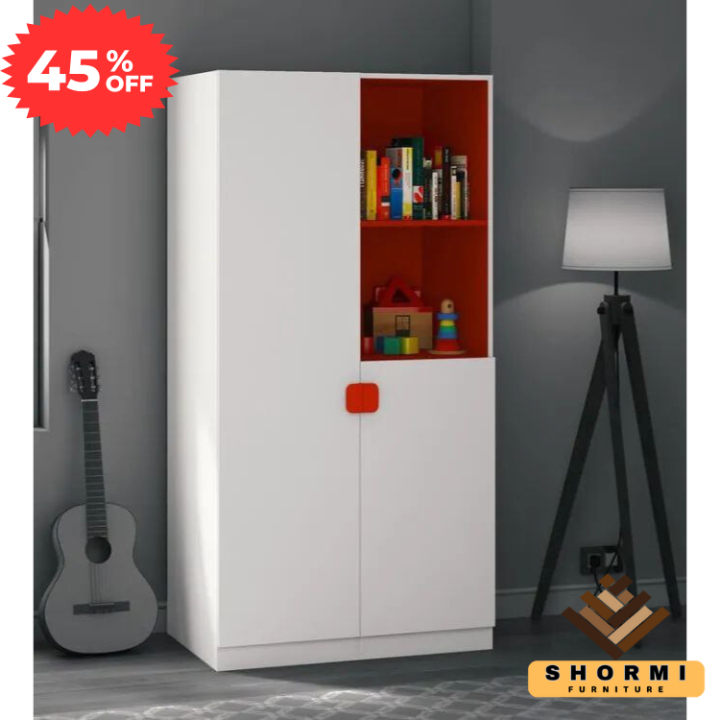 Premium Design 2 Door Almirah with Open Shelf & Inner Locker Drawer ...