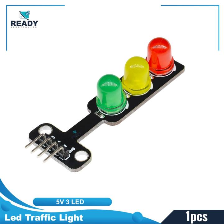 Led Traffic Light Module 5V Digital Signal Output Ordinary Brightness 3 ...