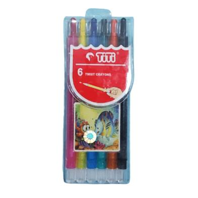 Titi Twist Crayons 6 Color Set-(0012BS) | Daraz.com.bd