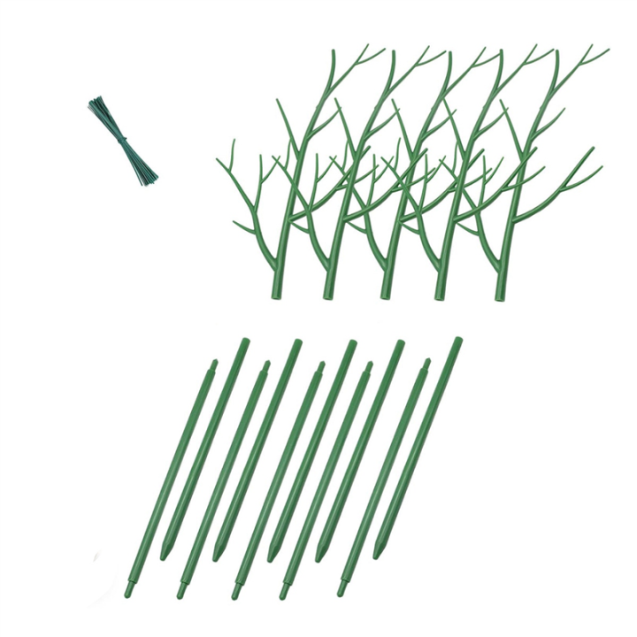 Plant Garden Support Stakes Plant Support Tall Plastic Plant Sticks for ...