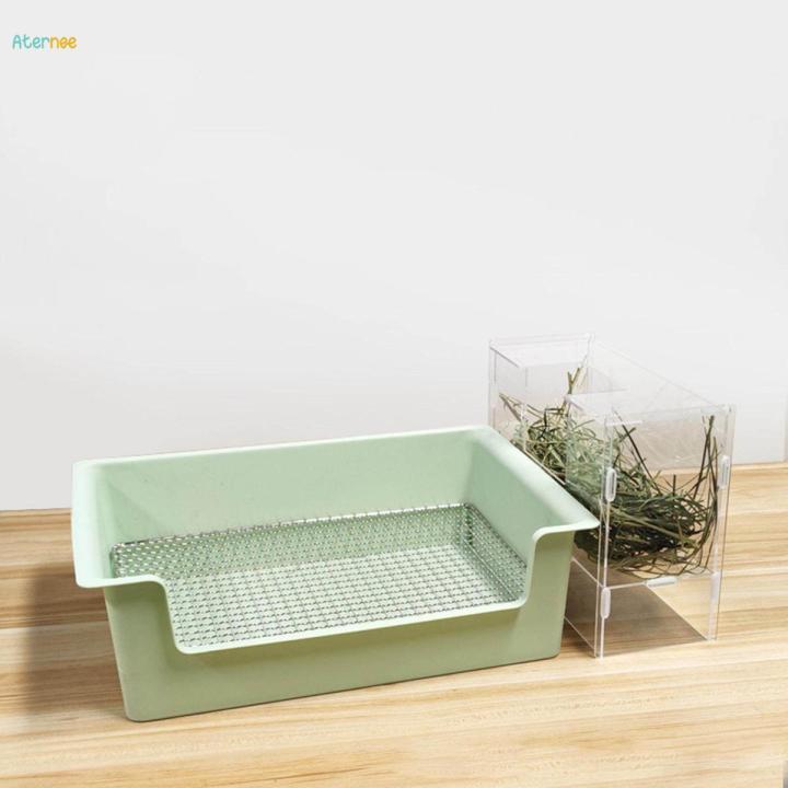Rabbit Hay Feeder Portable Dispenser Food Containers for Ferret Pets ...