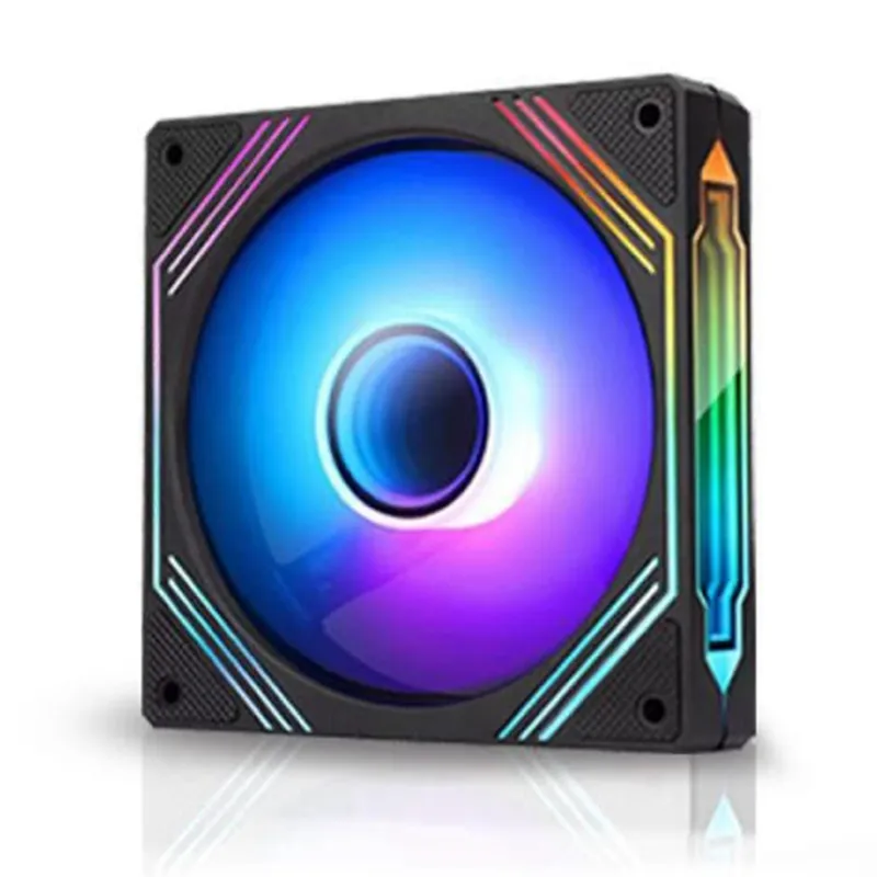 PC Case Fan 14CM 5V 3Pin ARGB Circulating Mirror Light Effect Negative ...