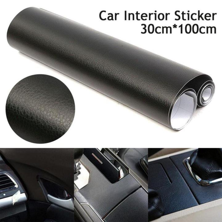 DIY 3D Leather Texture Auto Car Interior Dashboard Trim Film Vinyl ...