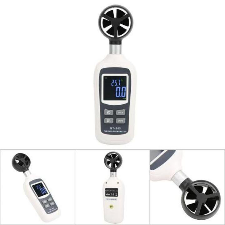 Flus Handheld Digital Mini Anemometer MT-915 Thermo-Anemometer | Daraz ...