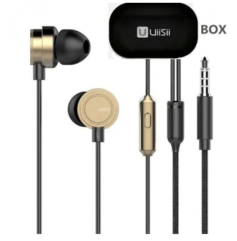 UiiSii HM 13 In-Ear Earphone (With Pouch) | UiiSii HM13 Wired Noise ...