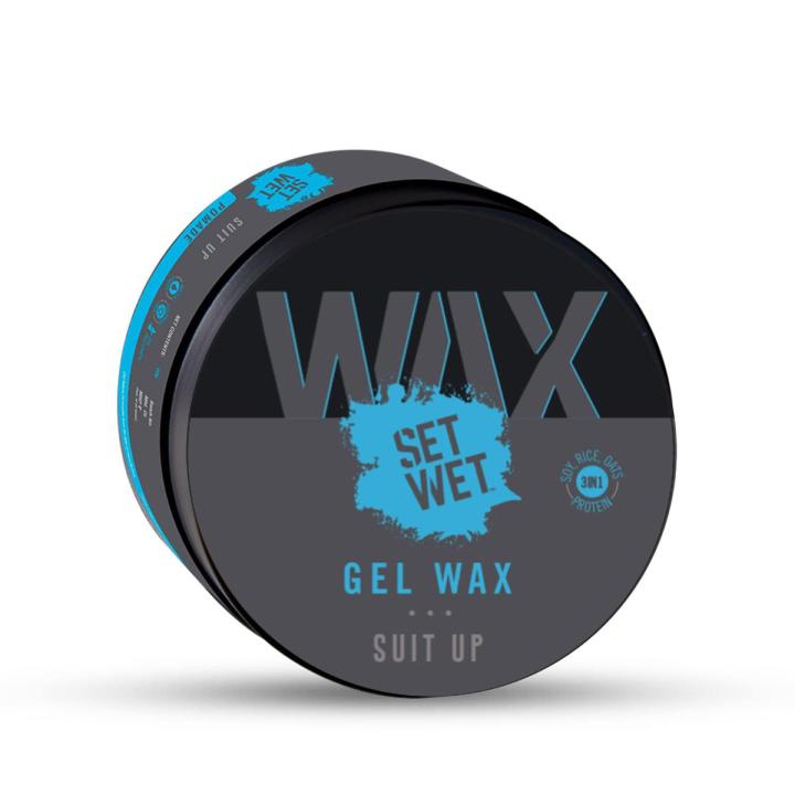 Set Wet Hair Wax For Men Gel Wax-60 g | Daraz.com.bd