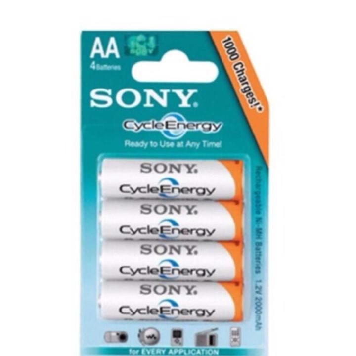 4pcs//AA//Size Sony Rechargeable Cell High Quality 1.2V,//Typ.4600mAh ...