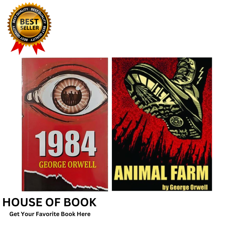 Animal Farm & 1984 Combo by George Orwell | Daraz.com.bd
