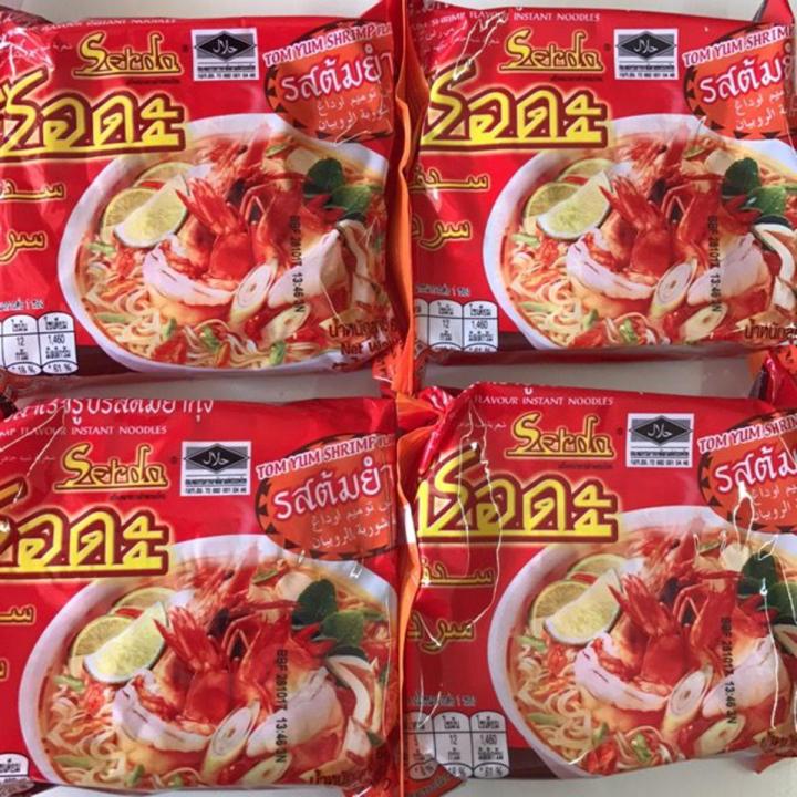 pack of 4 Serda Thai Instant Noodles Tom Yum Flavour- Thailand | Daraz ...