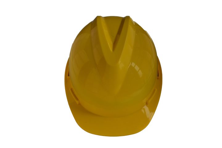 Yellow color Safety Helmet / Construction Safety Helmet / Construction ...