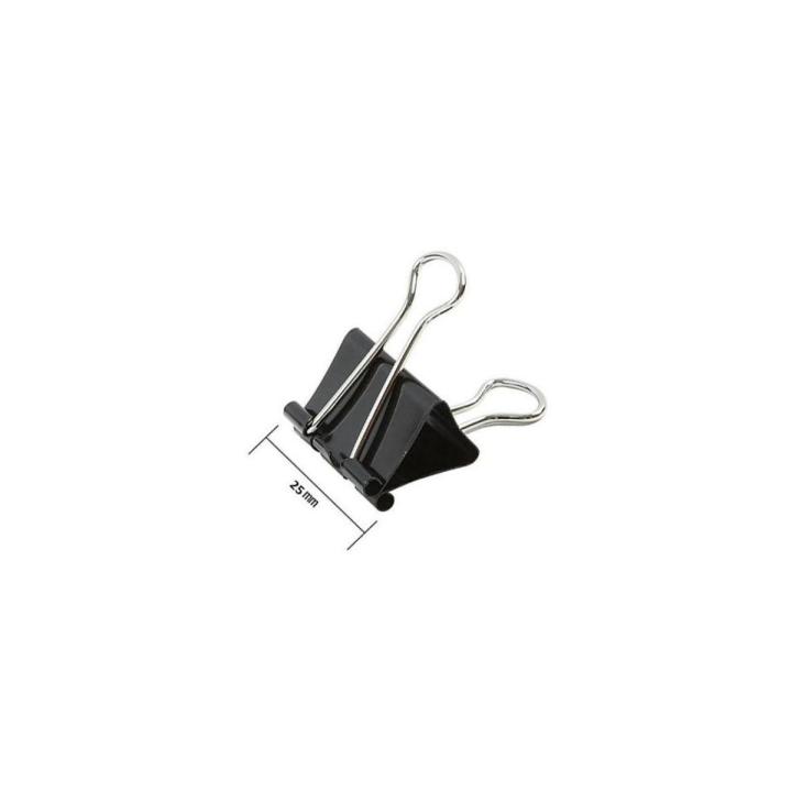 Binder Clips, Paper Clip, 25mm - 12 Piece ( 1Dozen ) | Daraz.com.bd