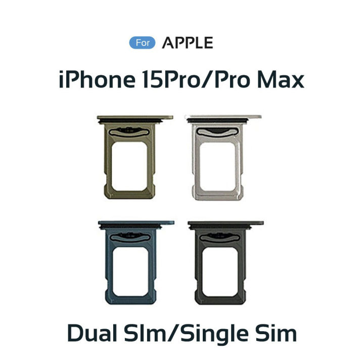 For iPhone 15 Pro/ 15 Pro Max SIM Tray Sim Replacement Parts | Daraz.com.bd