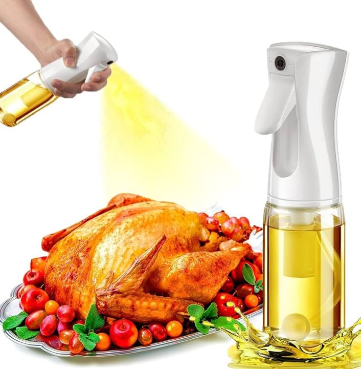 200ml Olive Oil Spray Bottle Cooking Mister Sprayer Kitchen tool BBQ ...
