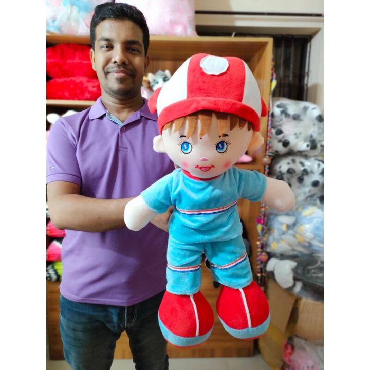 Cute Soft Candy Plush Boy Doll Kids Birthday Gift | Daraz.com.bd