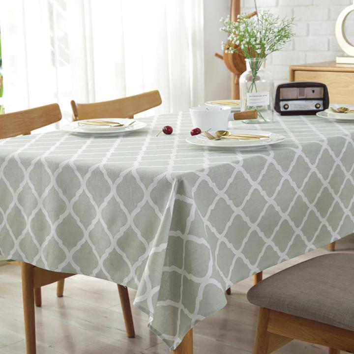 【VisioN Shop】Cotton Linen Table Dust Proof Mat Decoration | Daraz.com.bd