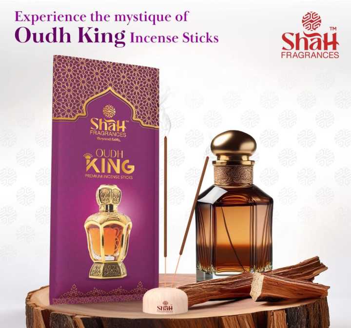 Oudh King Zipper Pack Agarbatti Premium Shah Fragrances . | Daraz.com.bd