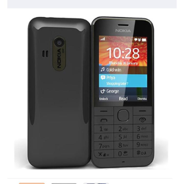 For Nokia 220 Front & Backside Casing / Housing With Keypad Casing ...