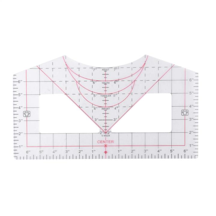 Transparent Ruler Guide for Vinyl Alignment for Measuring Tool Sewing ...