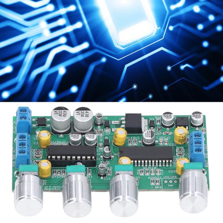 Limeng La Amplifier Tone Board Preamplifier Volume Control Power Module ...