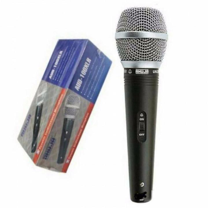 Ahuja AUD-98XLR Microphone with Wired | Daraz.com.bd