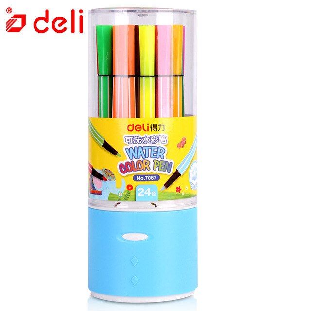 Deli Water Color Pen 24pcs Box | Daraz.com.bd