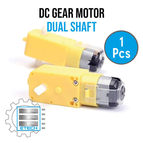 DC Gear Motor / Magnetic Anti-interference Smart Car Chassis - Yellow ...