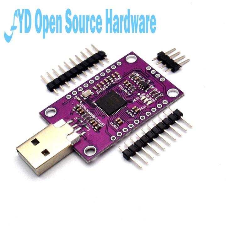 【happy one】FT232H to JTAG UART FIFO SPI I2C High Speed Multifunction FT232H Serial Module ...