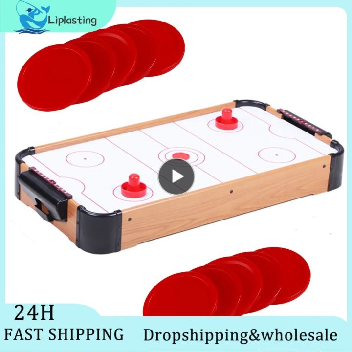 Air Hockey Table Pucks Plastic Mini Red Air Hockey Ball Children Indoor ...
