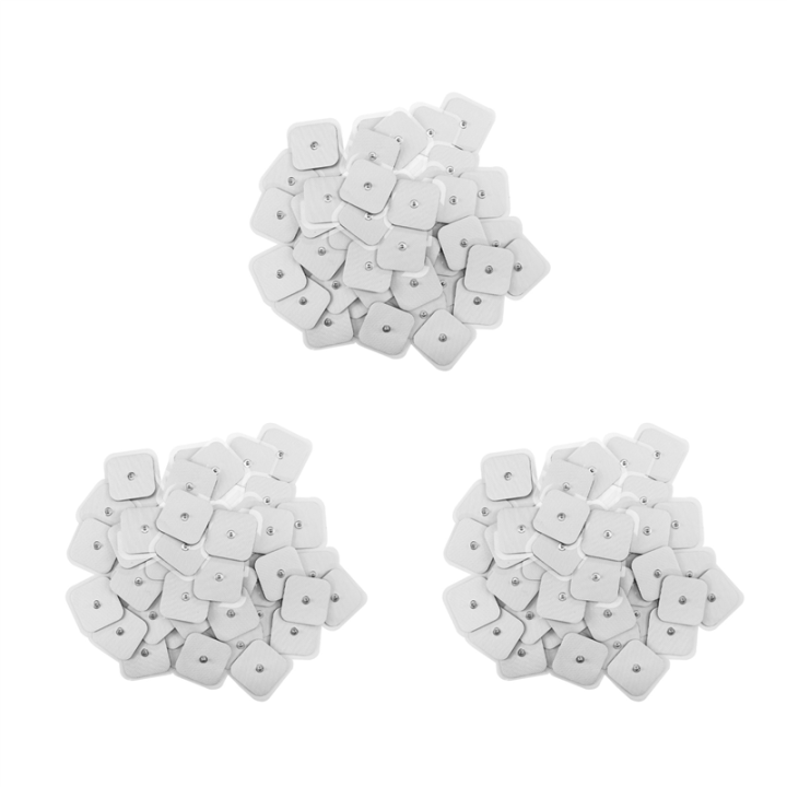 TWEXQNY 90Pcs 4X4cm Electrodes Electrode Pad Self Adhesive Electrode ...
