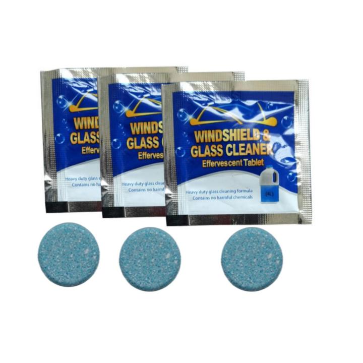 15 piece Effervescent Tablets Car Solid Window Cleaner Windshield Wiper ...
