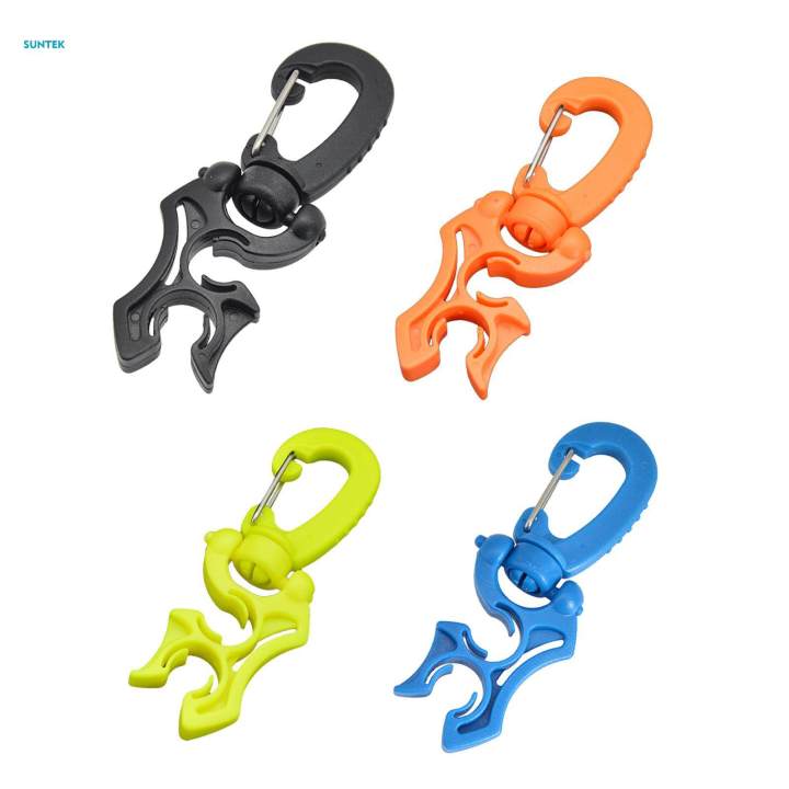 Scuba Hose Clip Snap Hook for Adults Snorkeling Universal Double BCD ...