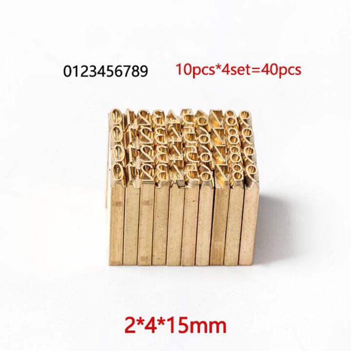 Alphabet Letter Fonts Of Ribbon Printer Heat Stamping Head Hot Stamping ...