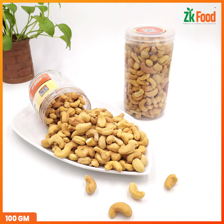 ZK Food Premium Roasted Cashew Nut / Vaja Kaju Badam-100gm | Daraz.com.bd
