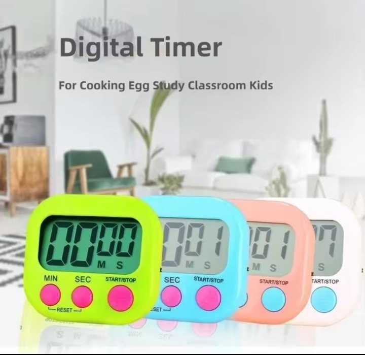 Digital Kitchen Timer for Classroom and Study, Countdown Clock, Kitchen ...