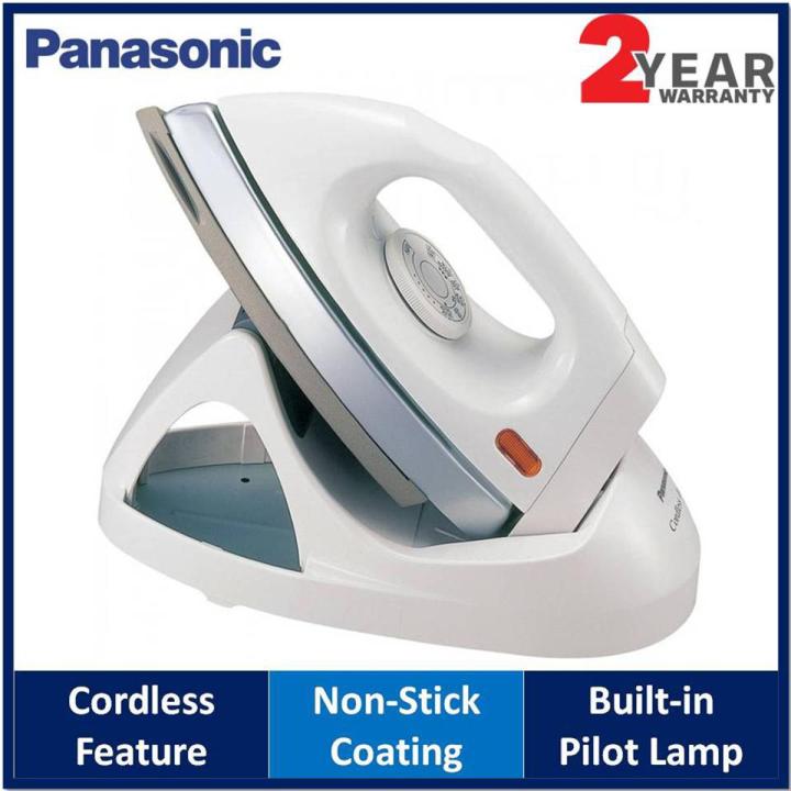 Panasonic NI-100DX Cordless Heavy-Weight Non-Stick Dry Iron | Daraz.com.bd