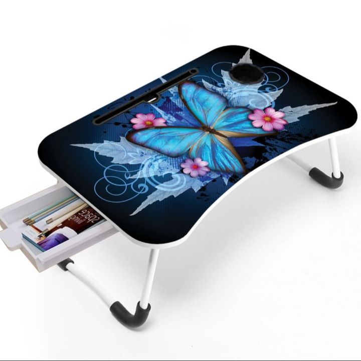 " Multi-function and Removable Stand Folding Computer Laptop Desk Small ...