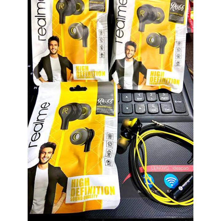 Realme Ro66 In-Ear Earphone With Good Bass Sound Quality For All ...