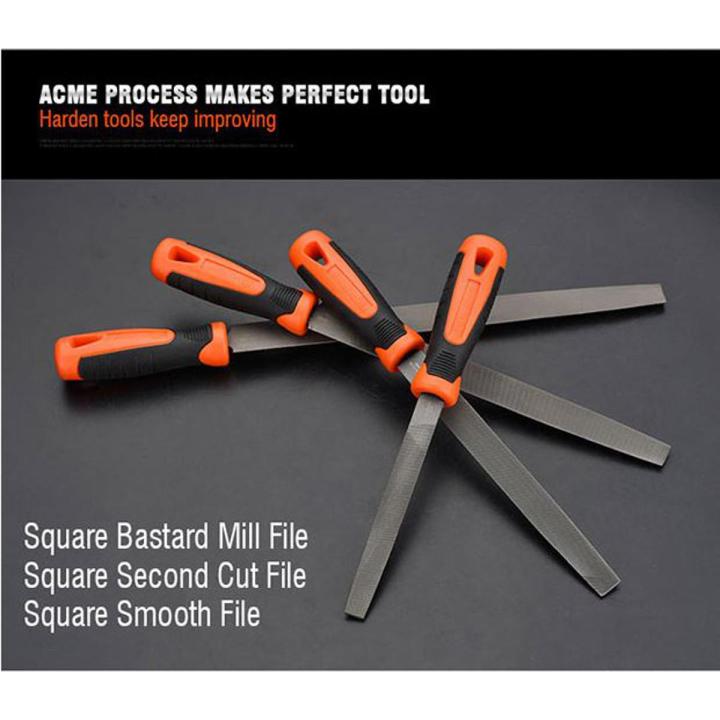 Harden Professional Flat Bastard Mill File With Soft Handle ( 6" | 8 ...