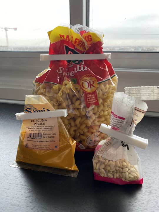 “3D Printed Reusable Bag Clip for Food Storage – Airtight Seal Clip for ...