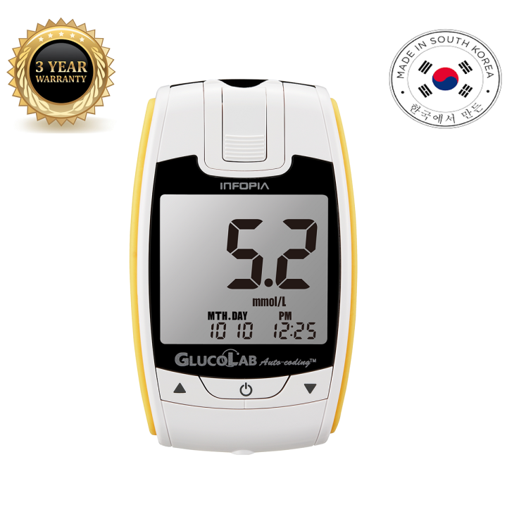 Glucolab Meter With 25 Test Strip ( Blood Glucose Monitoring System ...