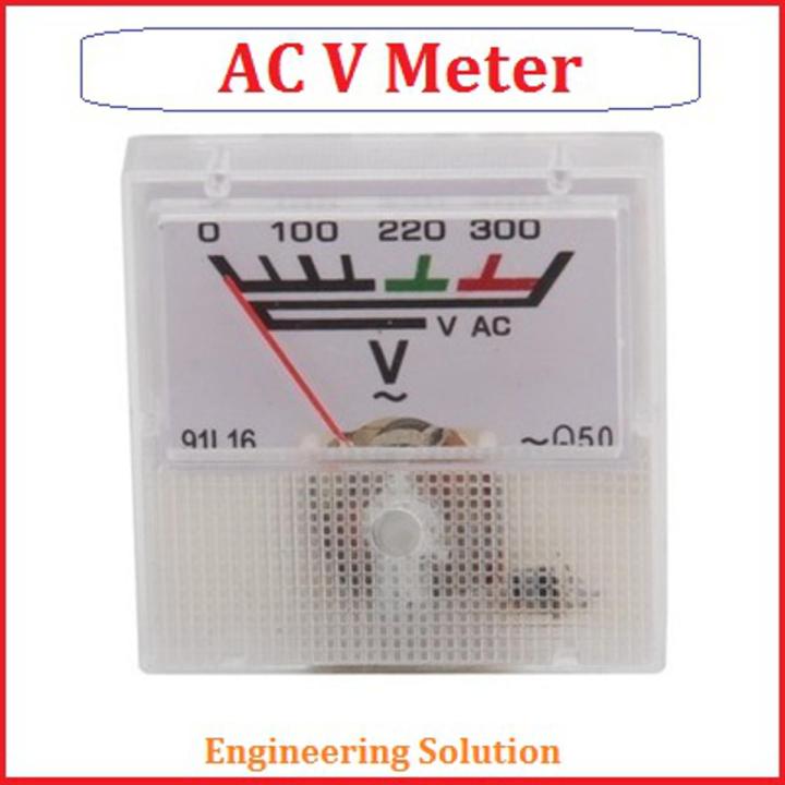 Voltmeter Analog (Mini) | Daraz.com.bd