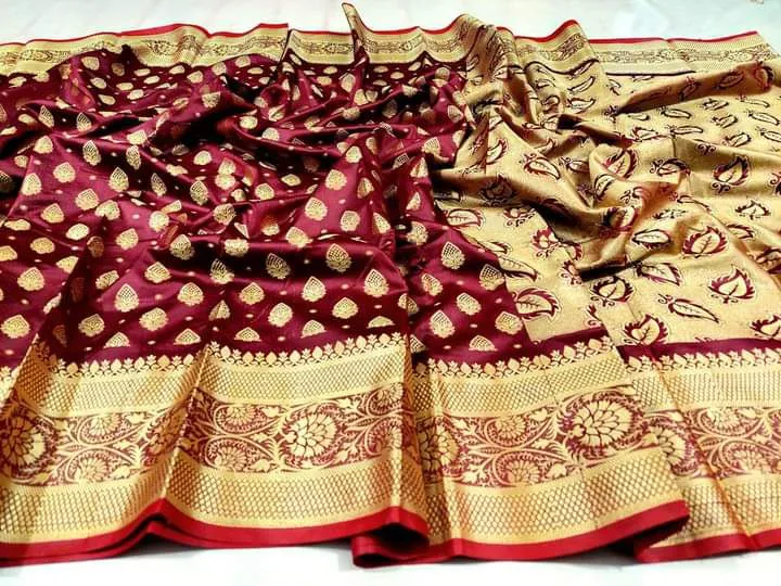 Katan Sharee - Soft Silk Katan Saree - Tat Shari - Special Ocation ...