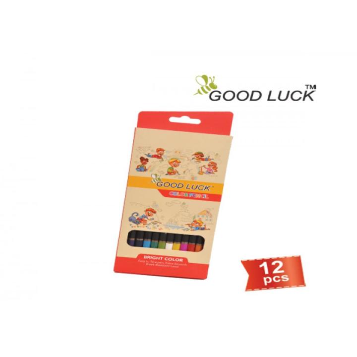 Good Luck color pencil 12Pcs set (1 PCS) | Daraz.com.bd