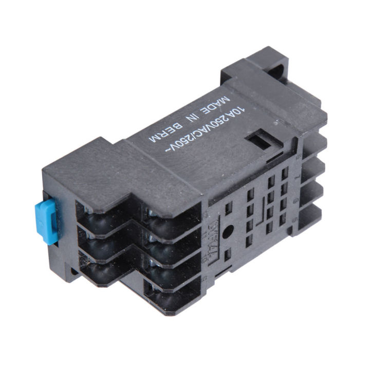Flame Retardant Shell 14 Pin Relay Socket 300V 7A Relay Base with ...